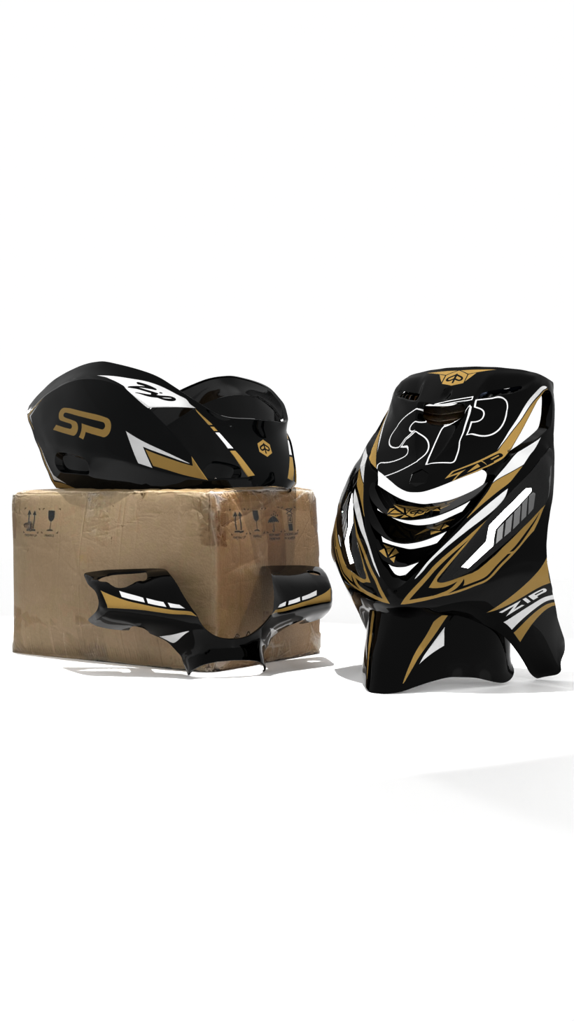 Midnight Drive X - Piaggio Zip SP Graphics Kit – Zip Graphicz
