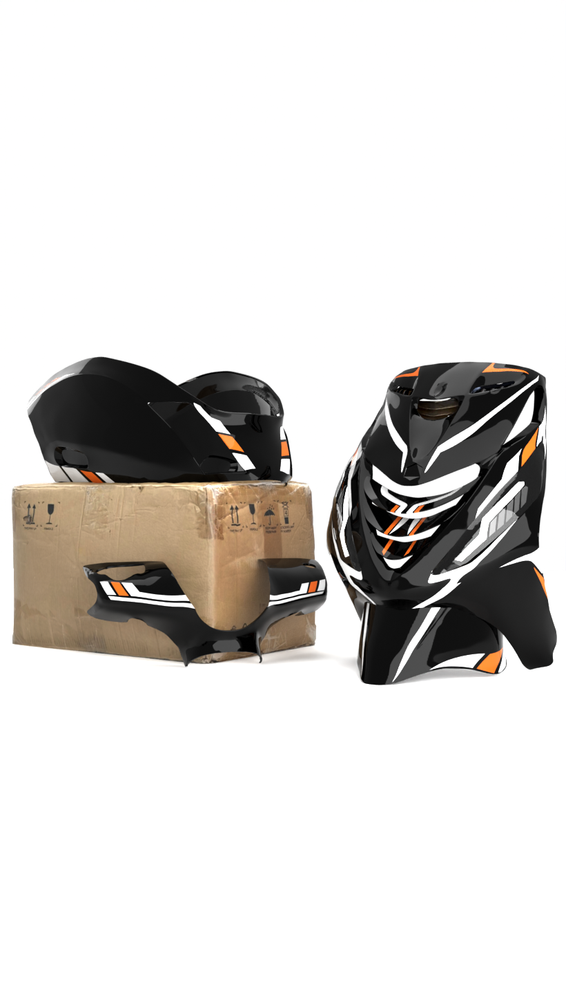 Mc Laggio - Piaggio Zip Graphics Kit (Original Plastics) – Zip Graphicz