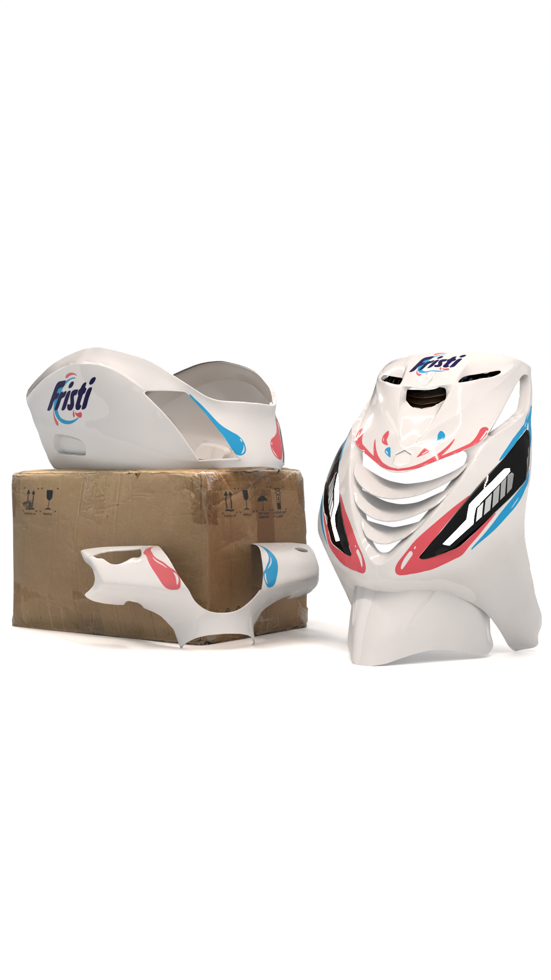 Fristi - Piaggio Zip SP Graphics Kit – Zip Graphicz